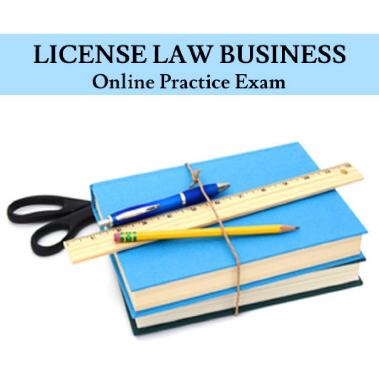 California Law And Business Contractors Exam Study Book